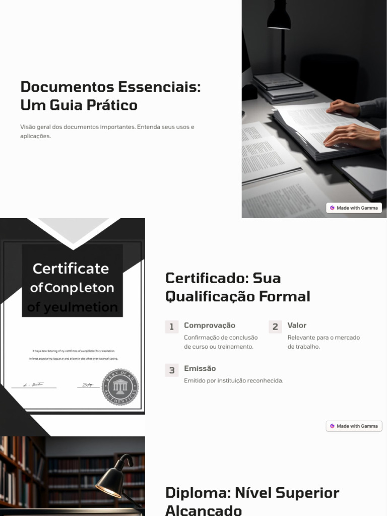 Documentos Essenciais Um Guia Pratico | PDF