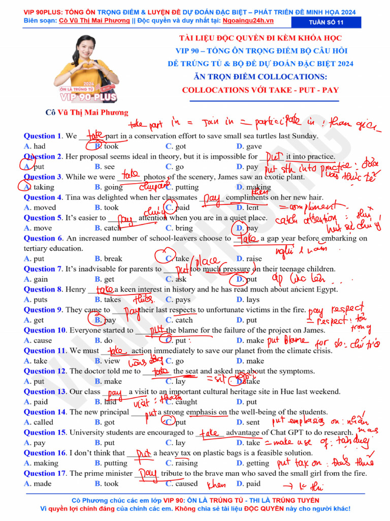 CH A Take Put Pay Live Trưa | PDF