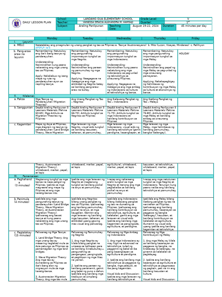 DLL_AP5_Q1_WEEK3. | PDF