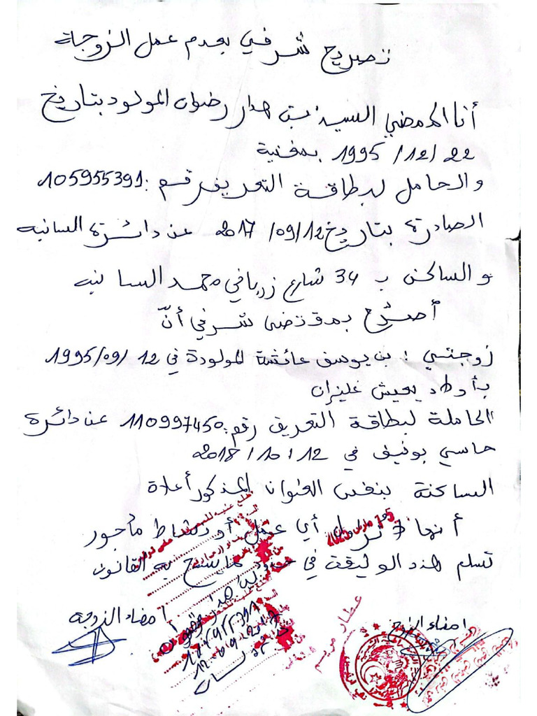 Tasrih Charafi Aïcha | PDF