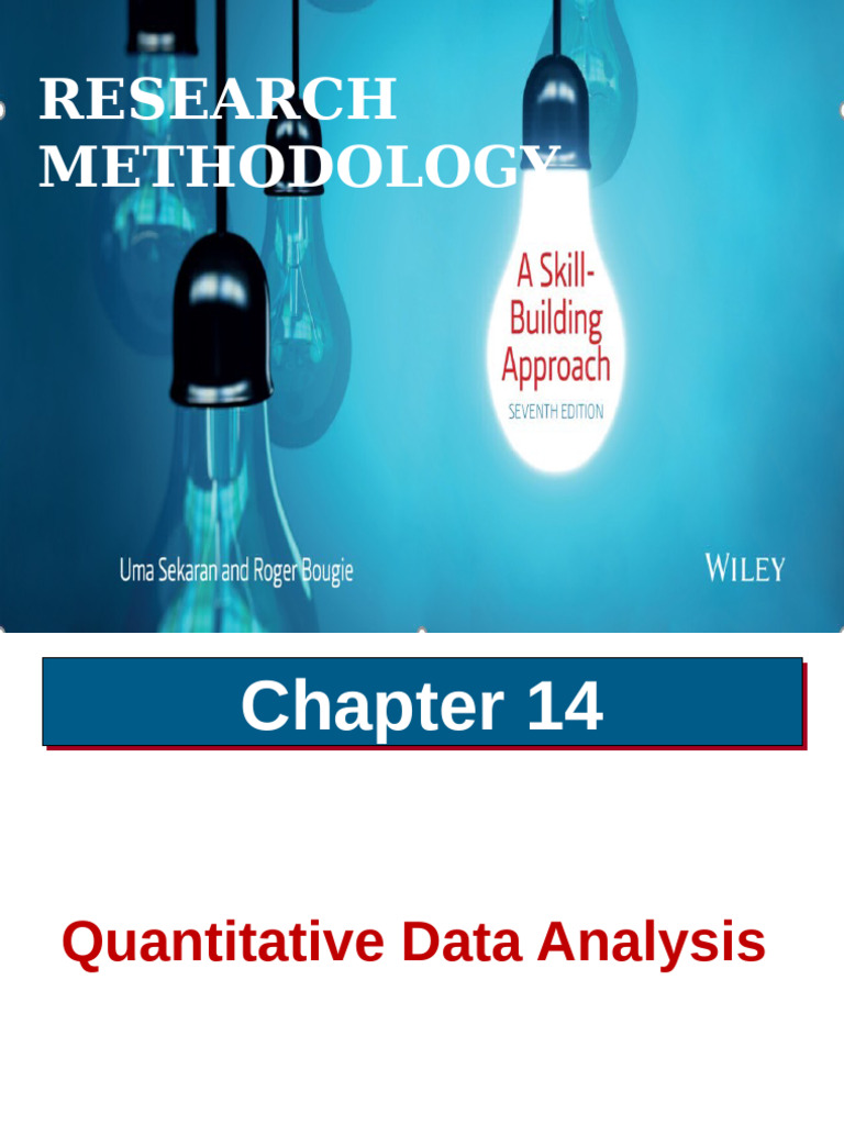 Quantitative Data Analysis Methods | PDF