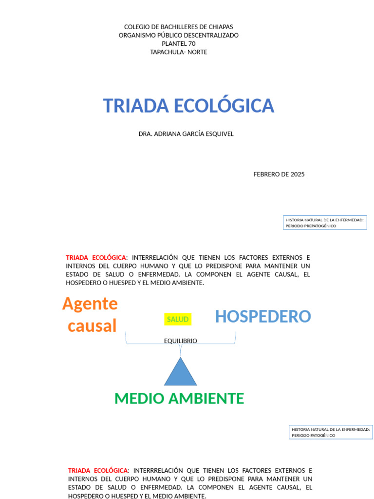 Triada - Agentes Causales | PDF | Virus | Las bacterias