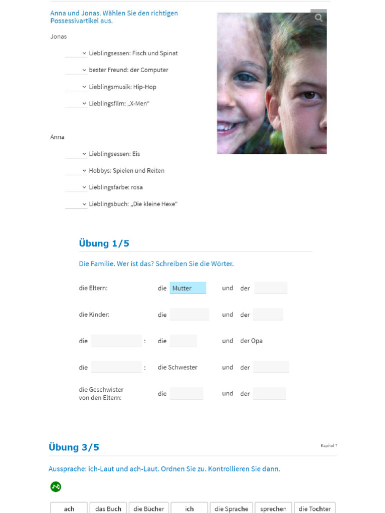 Kapitel 7 Übungen | PDF