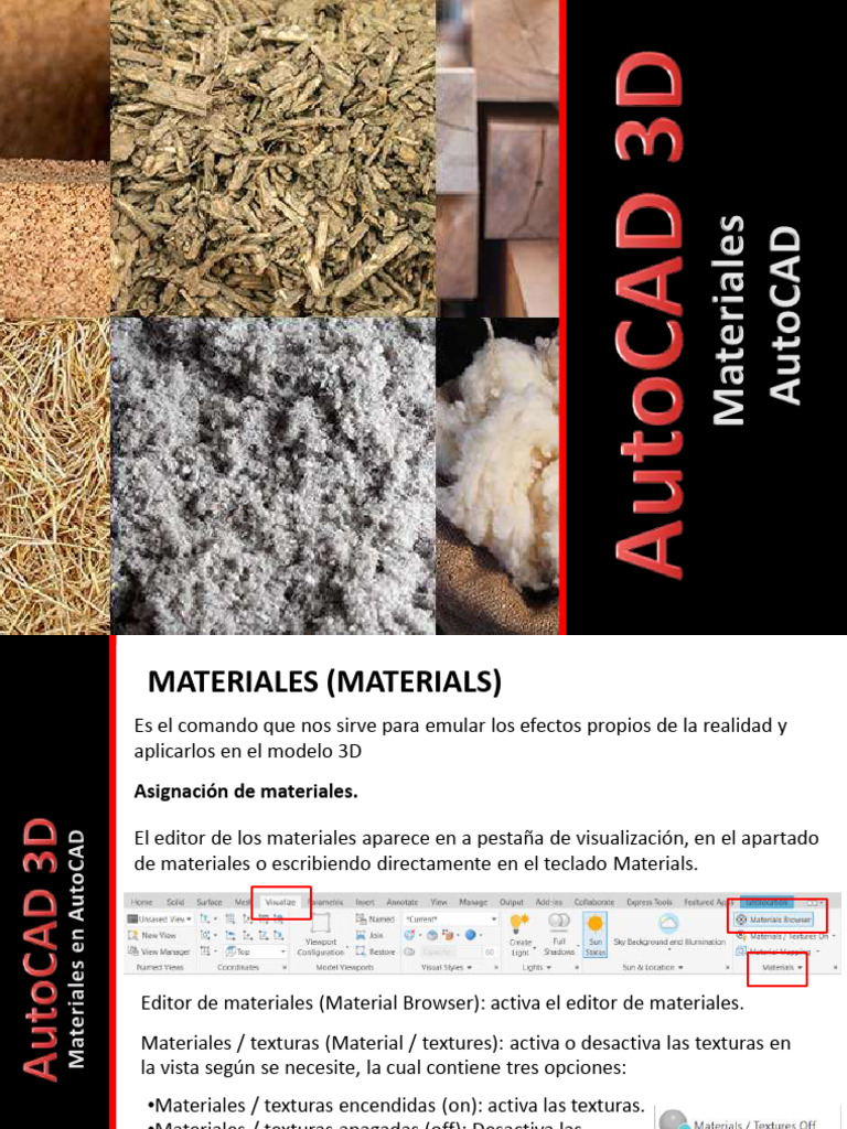 MATERIALES_PETREOS_EN_AUTOCAD | PDF