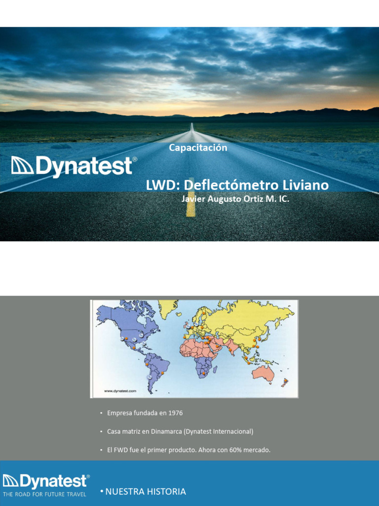 Deflectómetro Liviano LWD Dynatest | PDF | Bluetooth