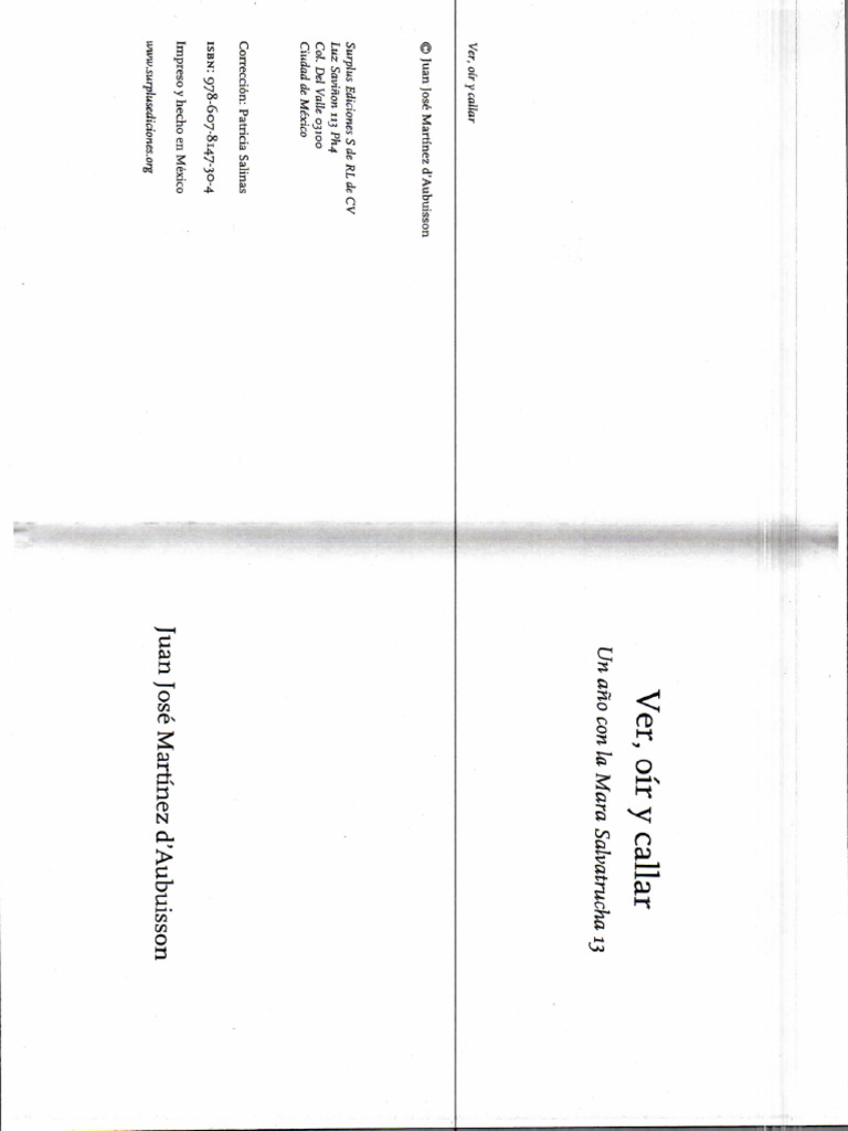 ver, OIR Y CALLAR 1 | PDF