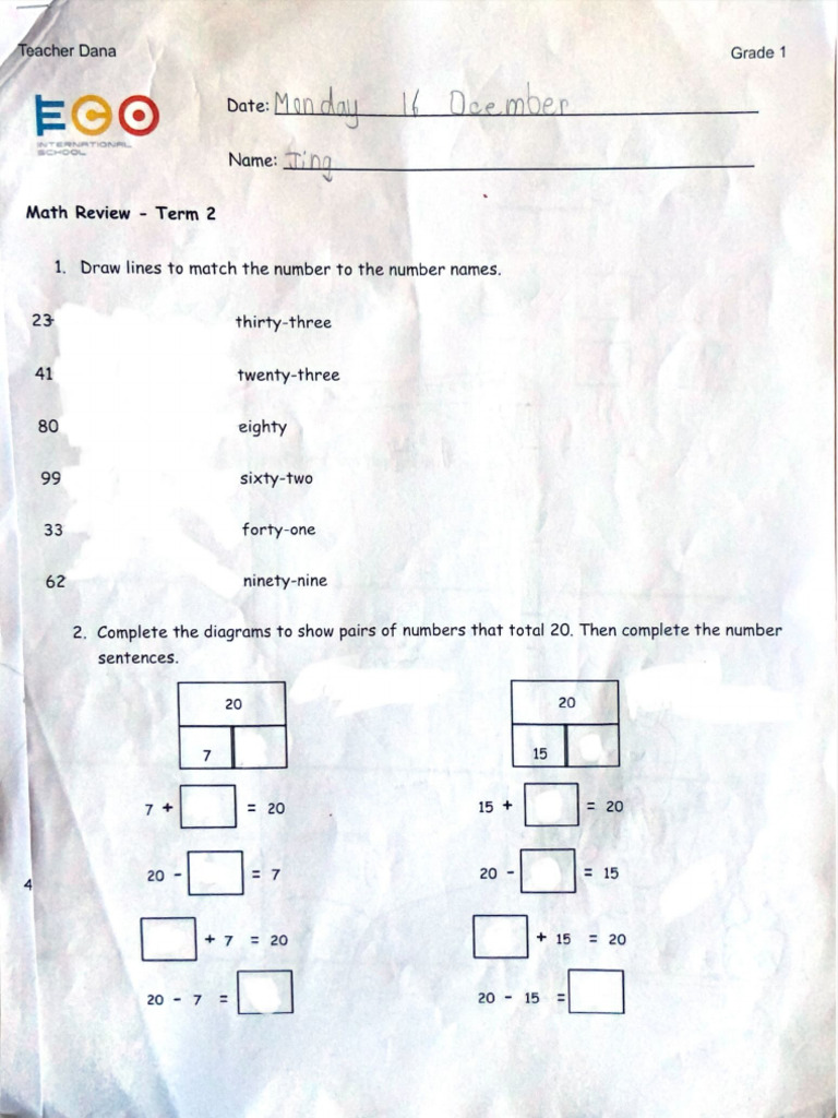 Math Review | PDF