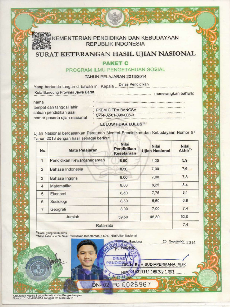 Ijazah Reza | PDF