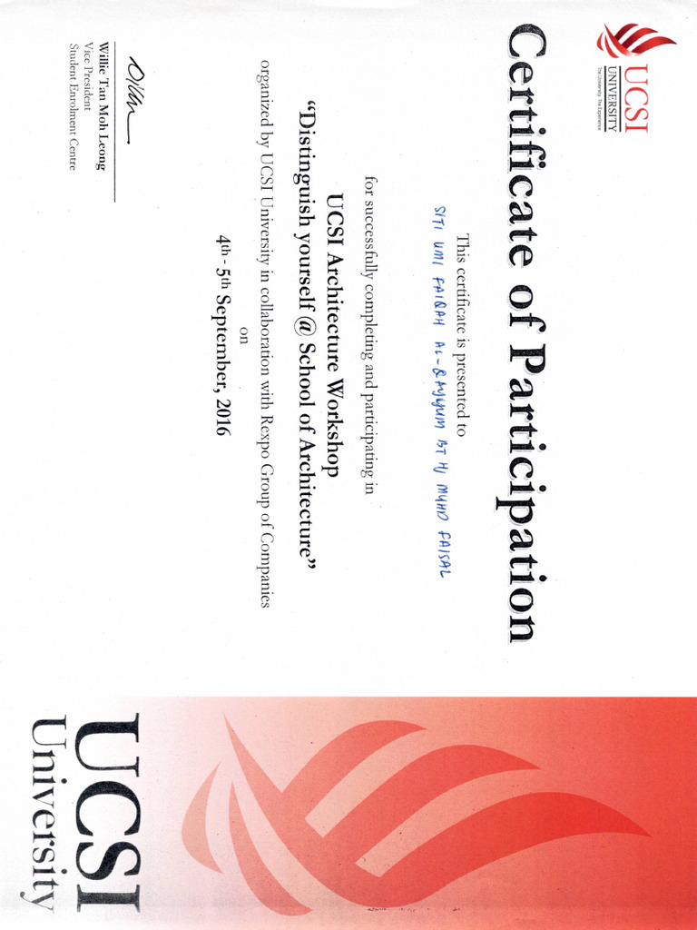 FF Ucsi Architecture Workshop | PDF