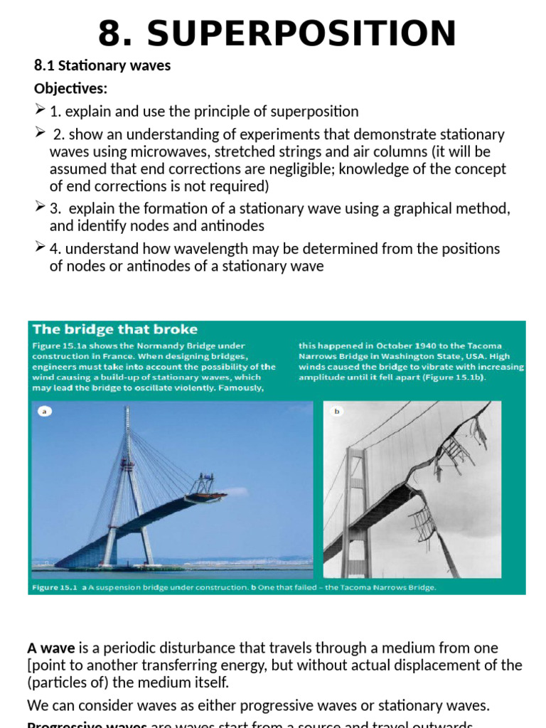 Formation of Stationary Waves Explained | PDF | Waves | Harmonic
