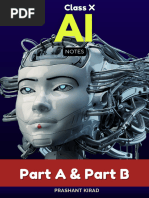 Artificial Intelligence Class 10 Notes | PDF | Artificial Intelligence ...