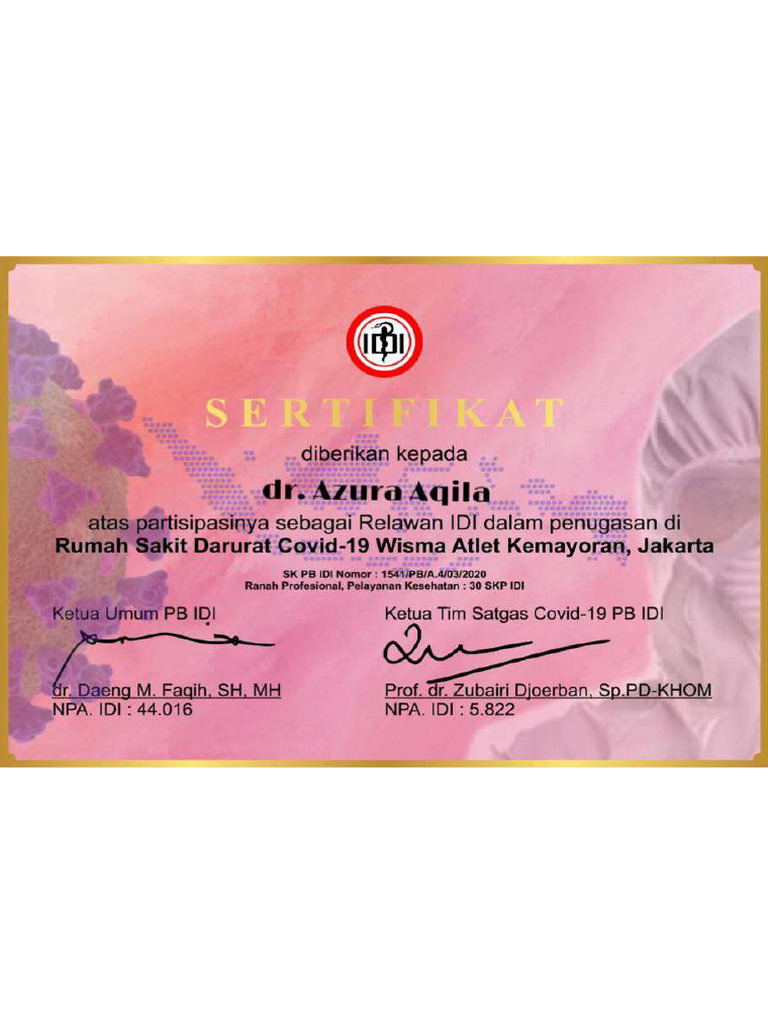 Sertif Fix | PDF
