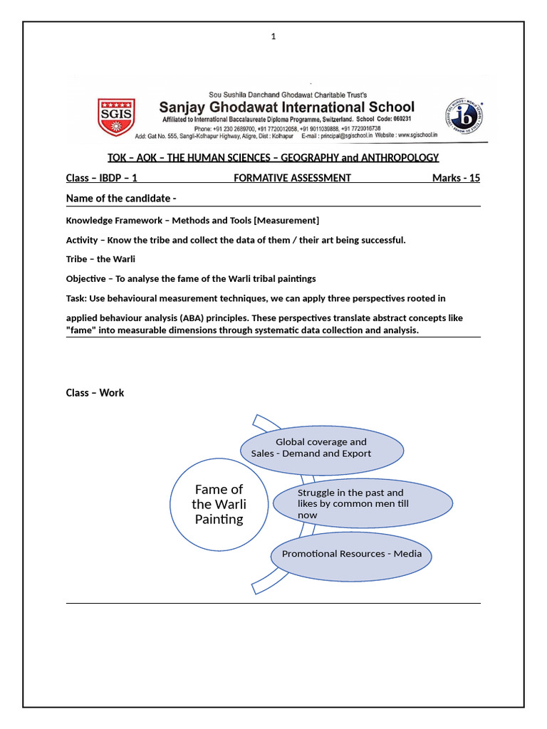 Updated Warli Art Fame Analysis | PDF