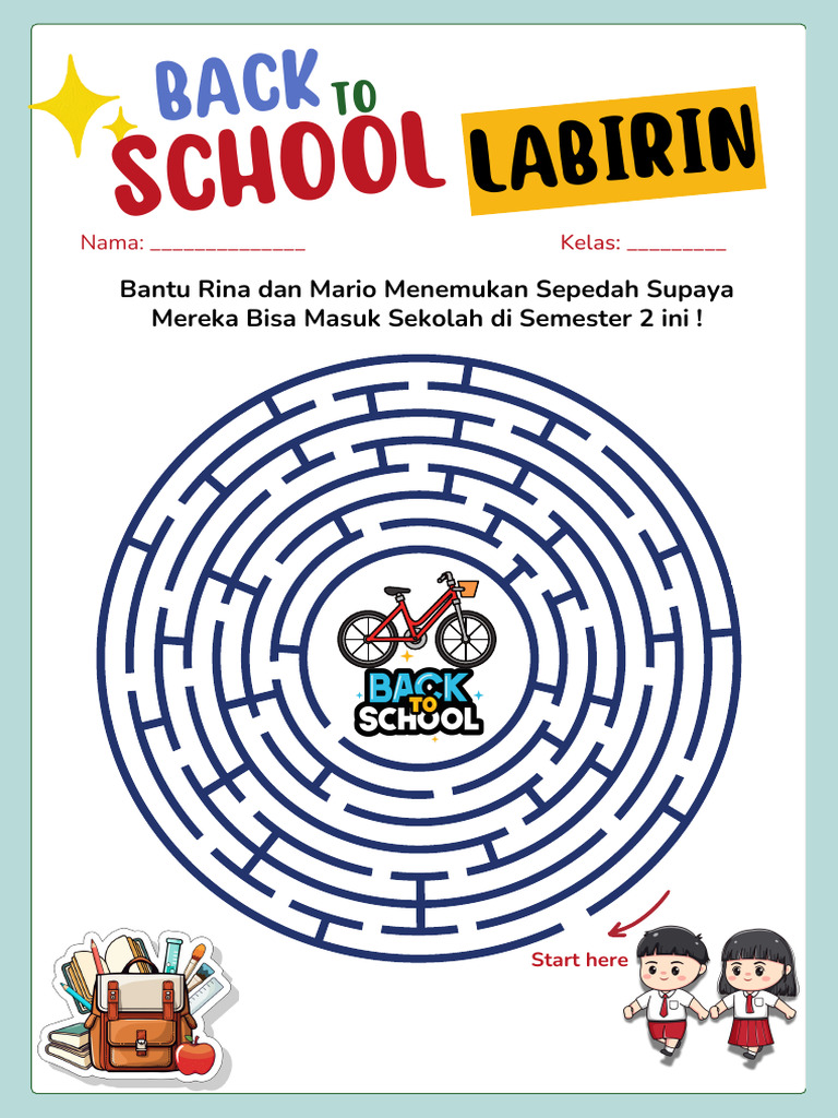 Game Awal Masuk Sekolah | PDF