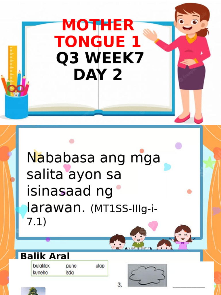 MTB q3 Week 8 Read Labels in an Illustration | PDF