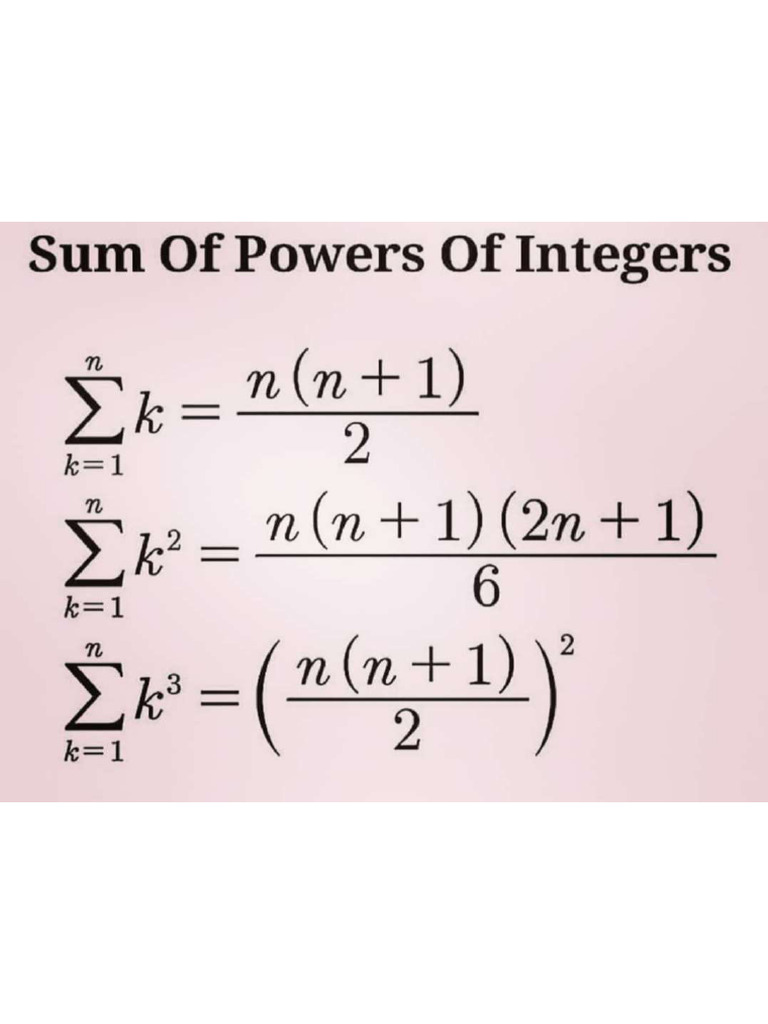 Sum of Power | PDF