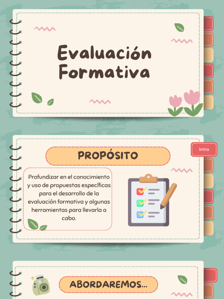 Evaluación Formativa | PDF | Evaluación | Enseñando