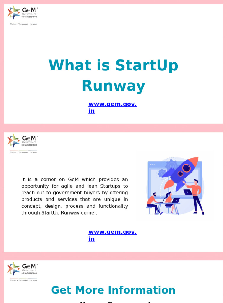 What Is StartUp Runway | PDF