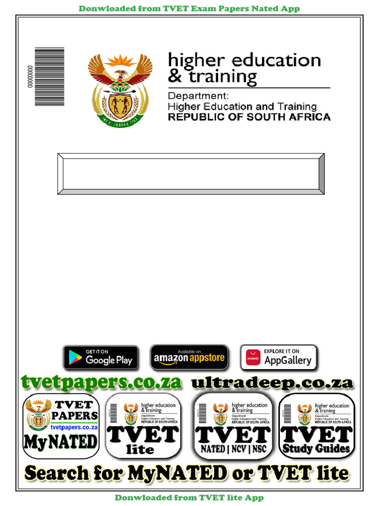 t580 - Engineering Science n2 Memo Aug 2015 Final | PDF | Electrolyte ...