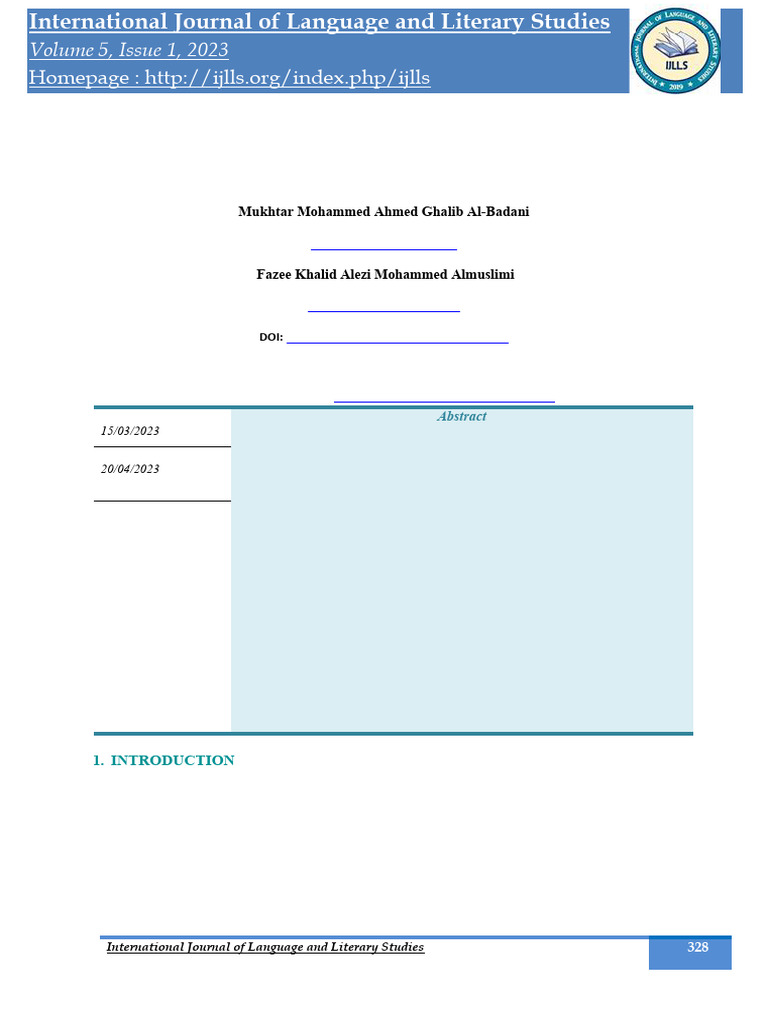 Effect of Debate Strategy On EFL Learners Speaking | PDF | Fluency ...