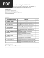 One Point Lesson Template | PDF