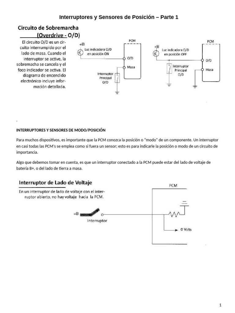 Interruptores y Sensores de Posición | PDF | Cambiar | Electrónica