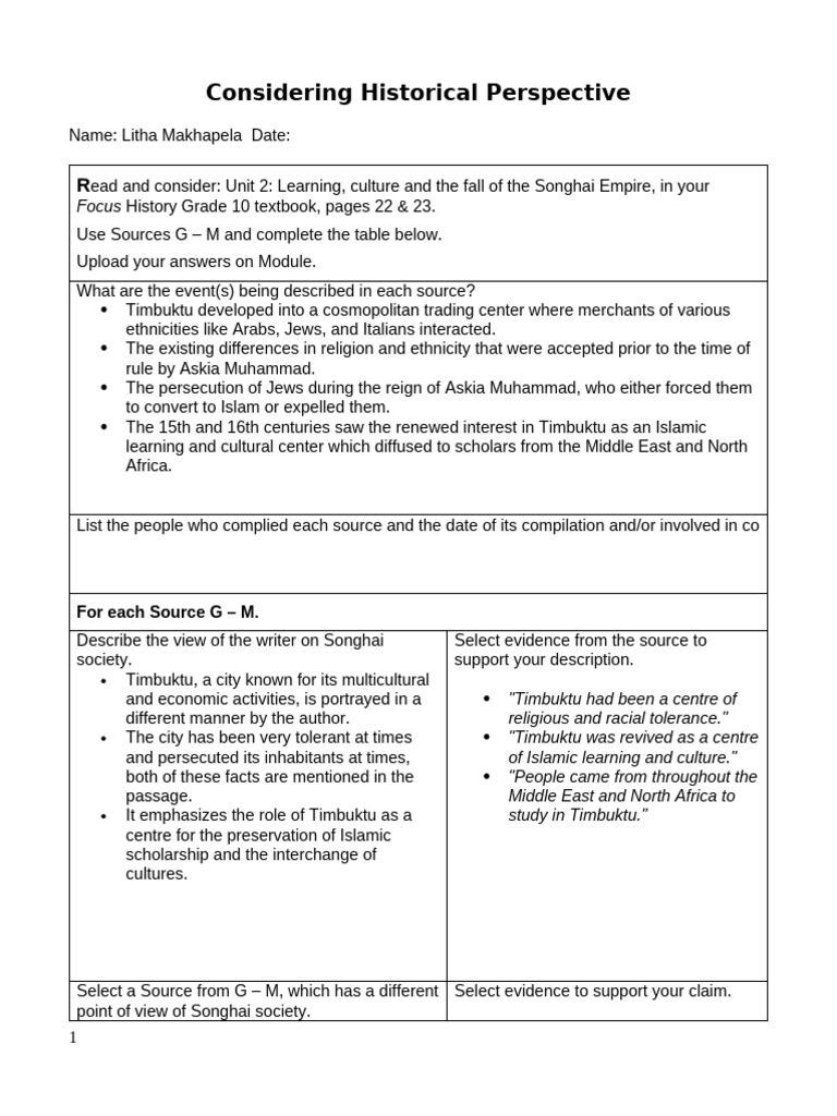 Considering Historical-Perspectives | PDF
