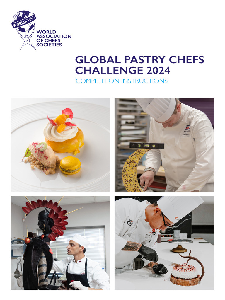 Global Pastry Chefs Challenge 2024 v3 | PDF | Cakes | Desserts