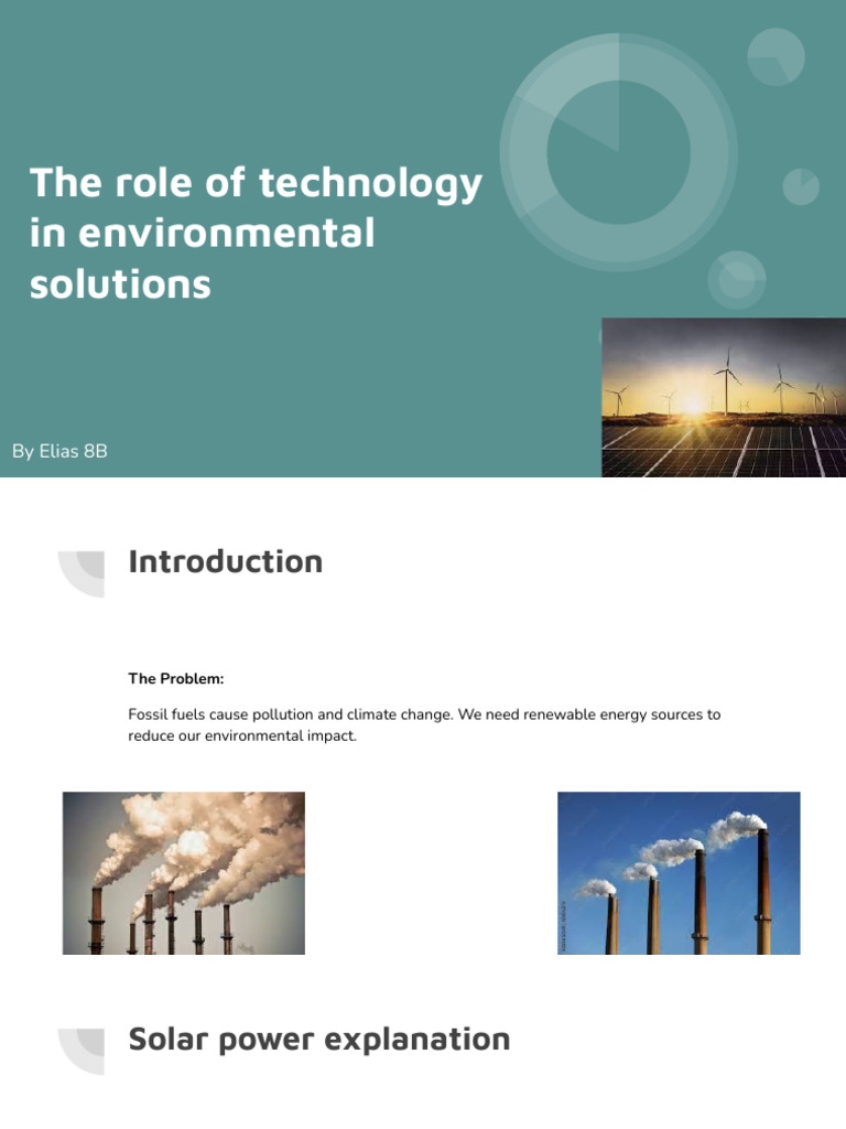 Solar Energy: Key to Environmental Solutions | PDF