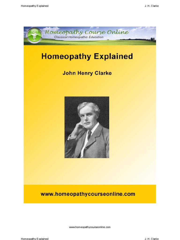 Homeopathy Explained | PDF | Homeopathy | Alternative Medicine