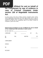 Civ - Direct Examination Script | PDF | Affidavit | Witness