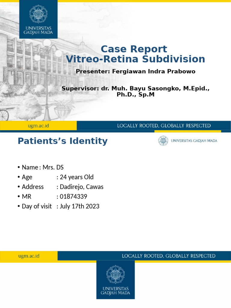 CR GR - Retina - Gi Re Coats Disease With Exudative Retinal Detachment ...
