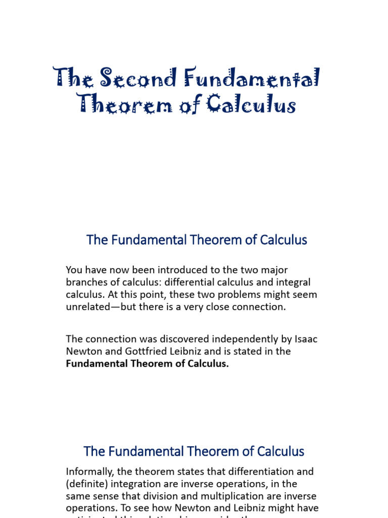 Understanding Calculus Theorems | PDF