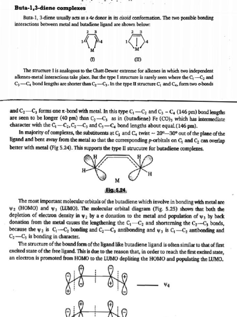 Butadiene Complexes | PDF