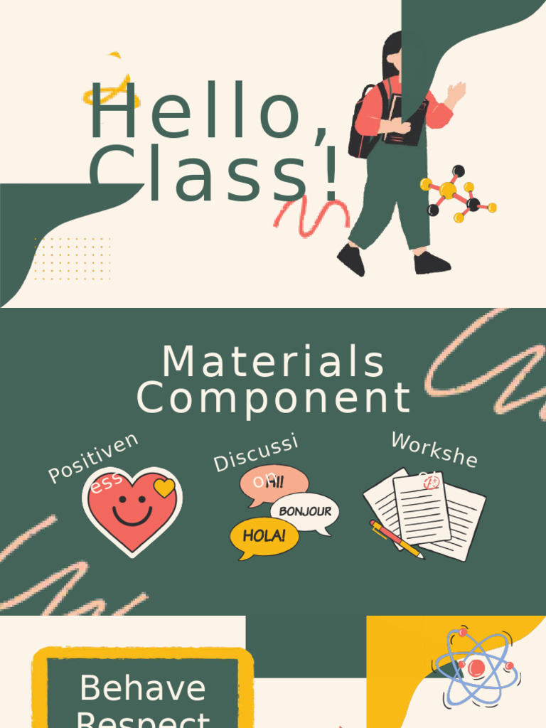 Playful Colorful Kids Science Class Presentation | PDF