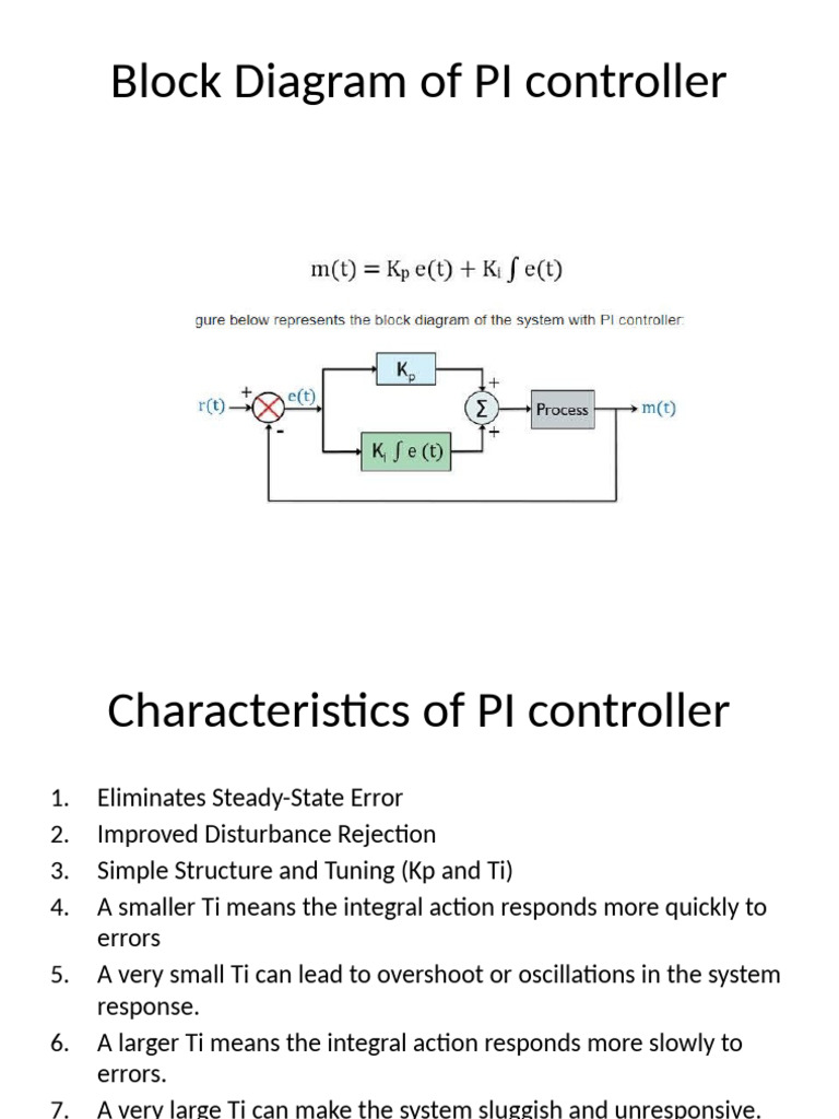 PI, PD, PID Controller Overview | PDF | Control Theory | Applied ...