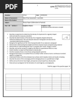 LGCSE Physical Science Paper 4 | PDF | Series And Parallel Circuits