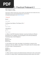Master Plumber Exam Refresher Notes | PDF | Sanitary Sewer | Plumbing