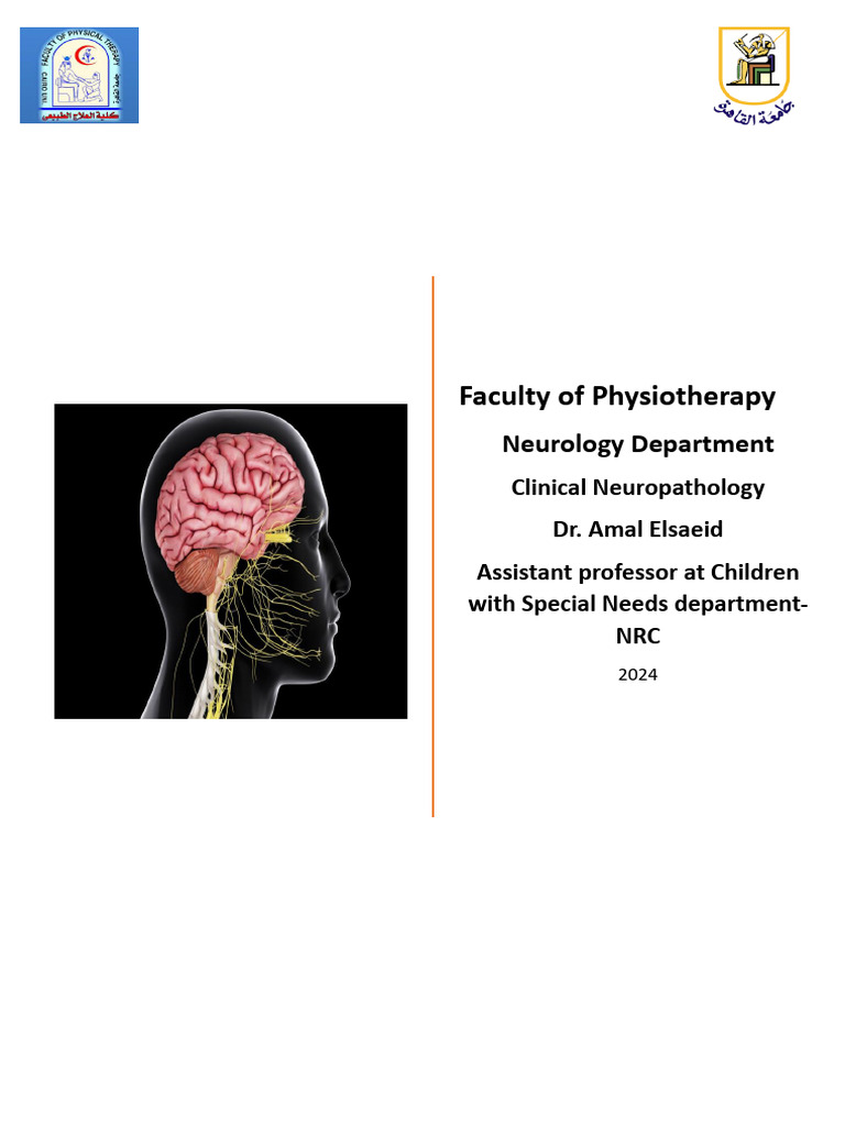 Neuropathology Course Overview 2024 | PDF | Neuron | Nervous System