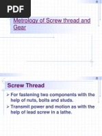 Threads and Fasteners: Thread Symbols | PDF | Screw | Cutting Tools
