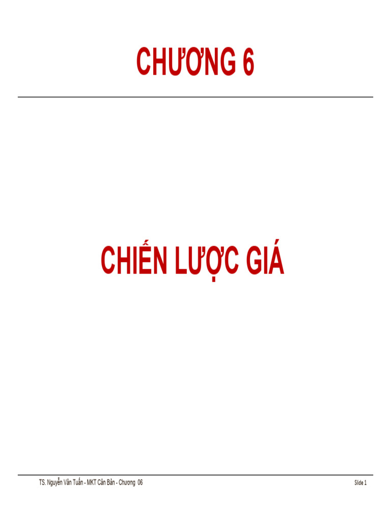 NVT PMKT Ch6 - CLGIA | PDF