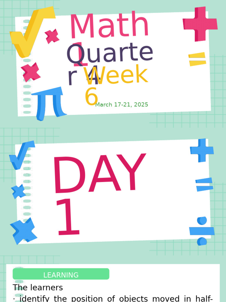 Math 1 q4 Week6 Day 1 | PDF | Cognitive Science