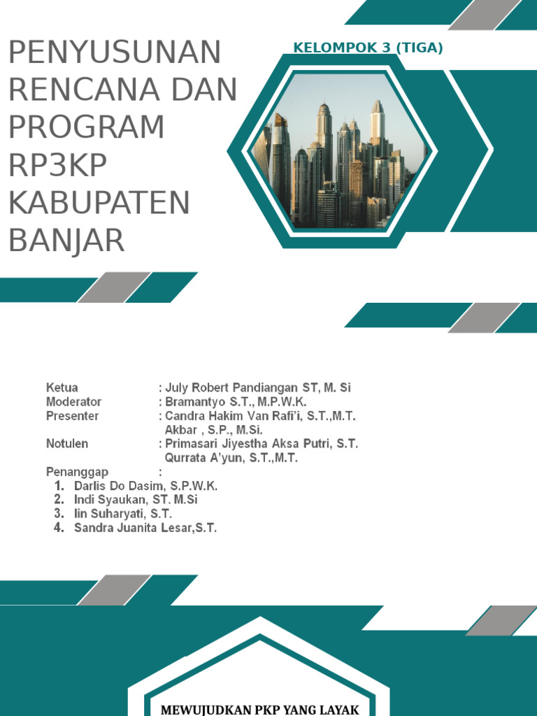 Penyusunan Rencana dan Program | PDF