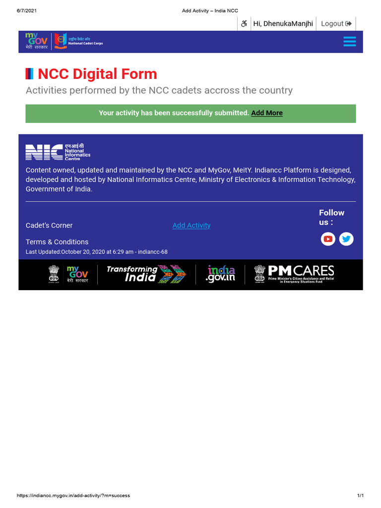 Mygov 1000000000967650310 | PDF