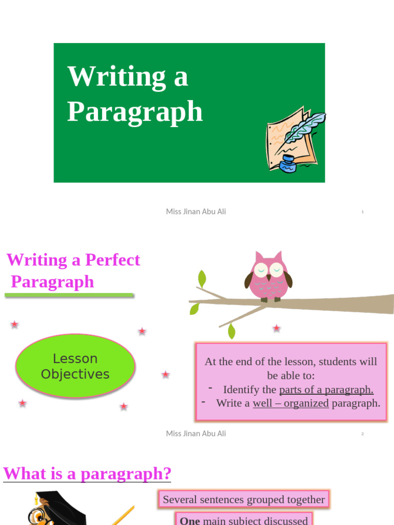 How to Write a Perfect Paragraph | PDF | Paragraph