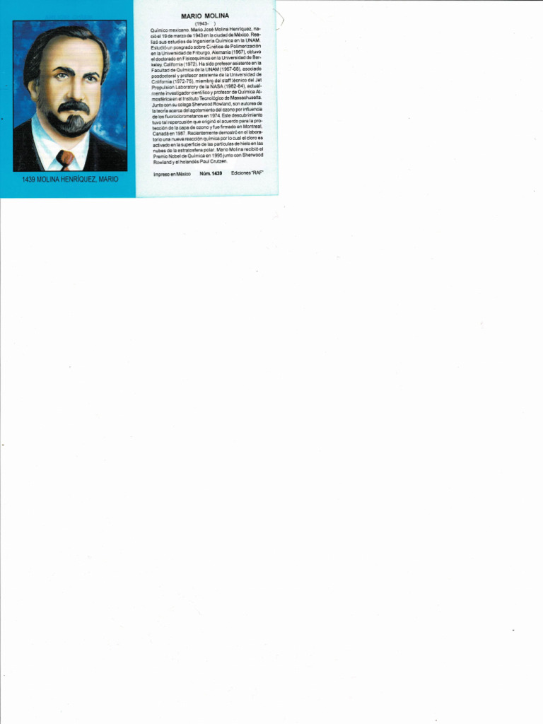 Mario Molina Henriquez | PDF
