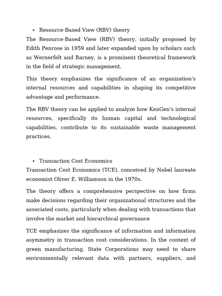 Explanation of Theories | PDF