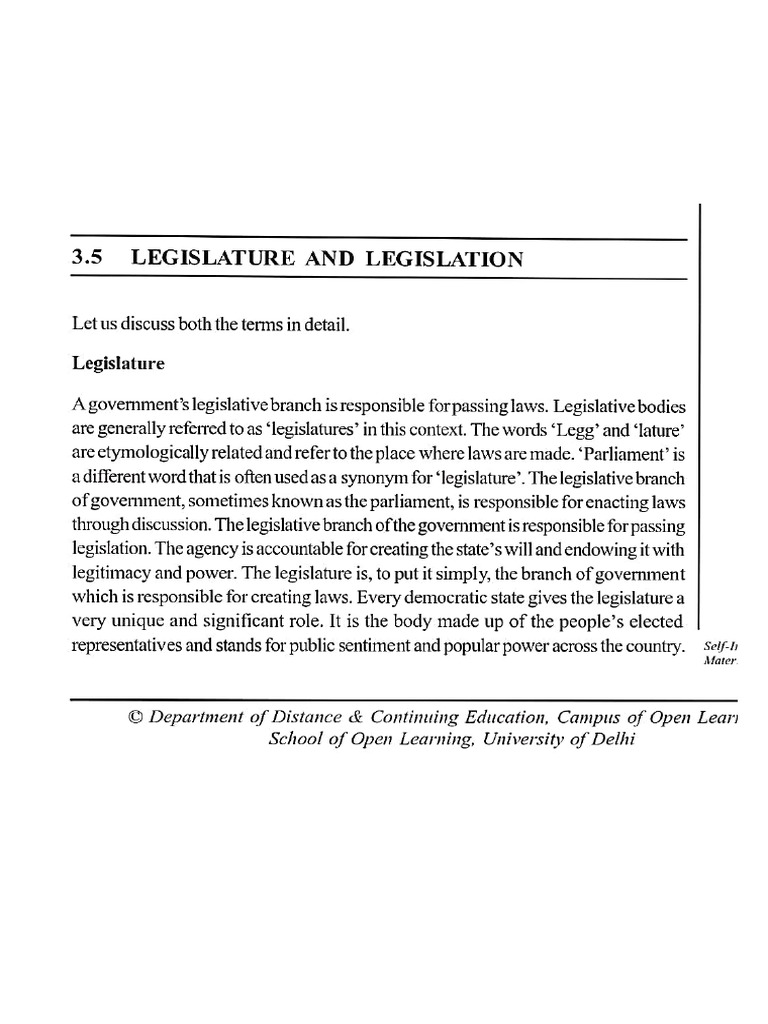 Unit 3 Legislatures and Legislation Political Parties Media and the ...