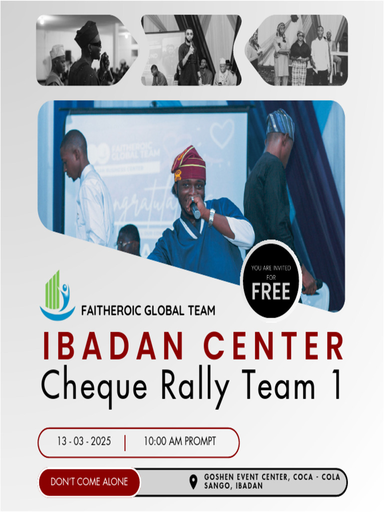Ibadan Cheque Rally | PDF