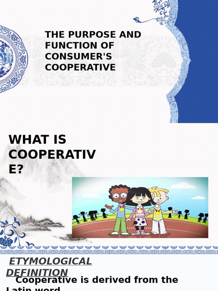Understanding Consumers' Cooperatives | PDF